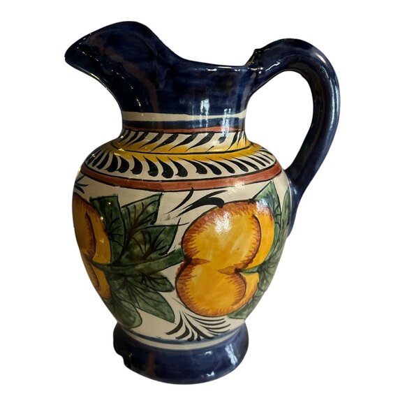 Talavera | Dining | Vintage Talavera Mexican Pottery Pitcher ...